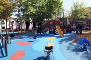Parque del Avión en Getafe - Parques Infantiles Inclusivos