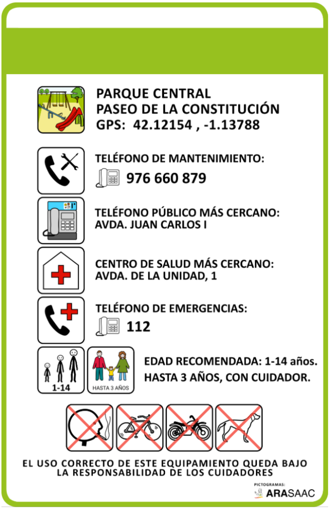 ACCESIBILIDAD COGNITIVA EN PARQUES INFANTILES - Parques Infantiles ...